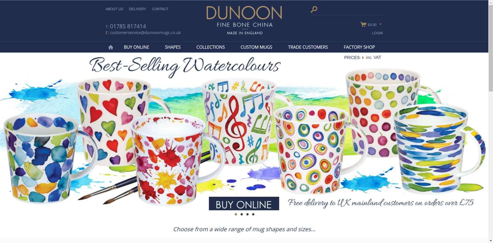 Top 10 ceramic tableware manufacturers in the UK