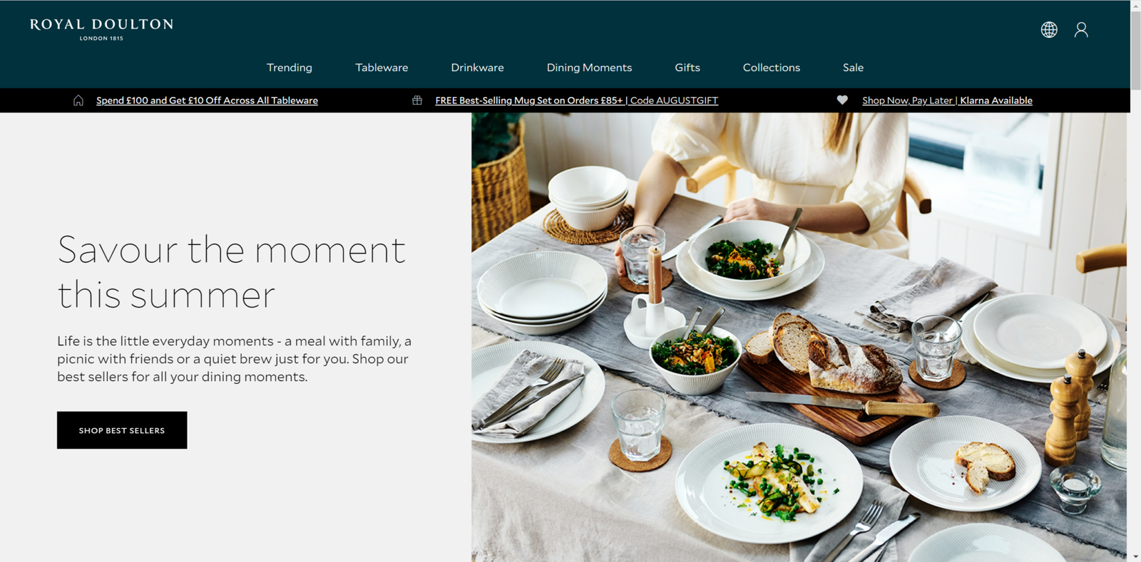 Top 10 ceramic tableware manufacturers in the UK